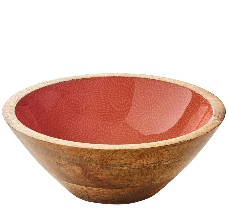 Schüssel BRUSH CORAL, Mango, Ø 20 cm x 8 cm | 20 cm | Brush Coral | 080452